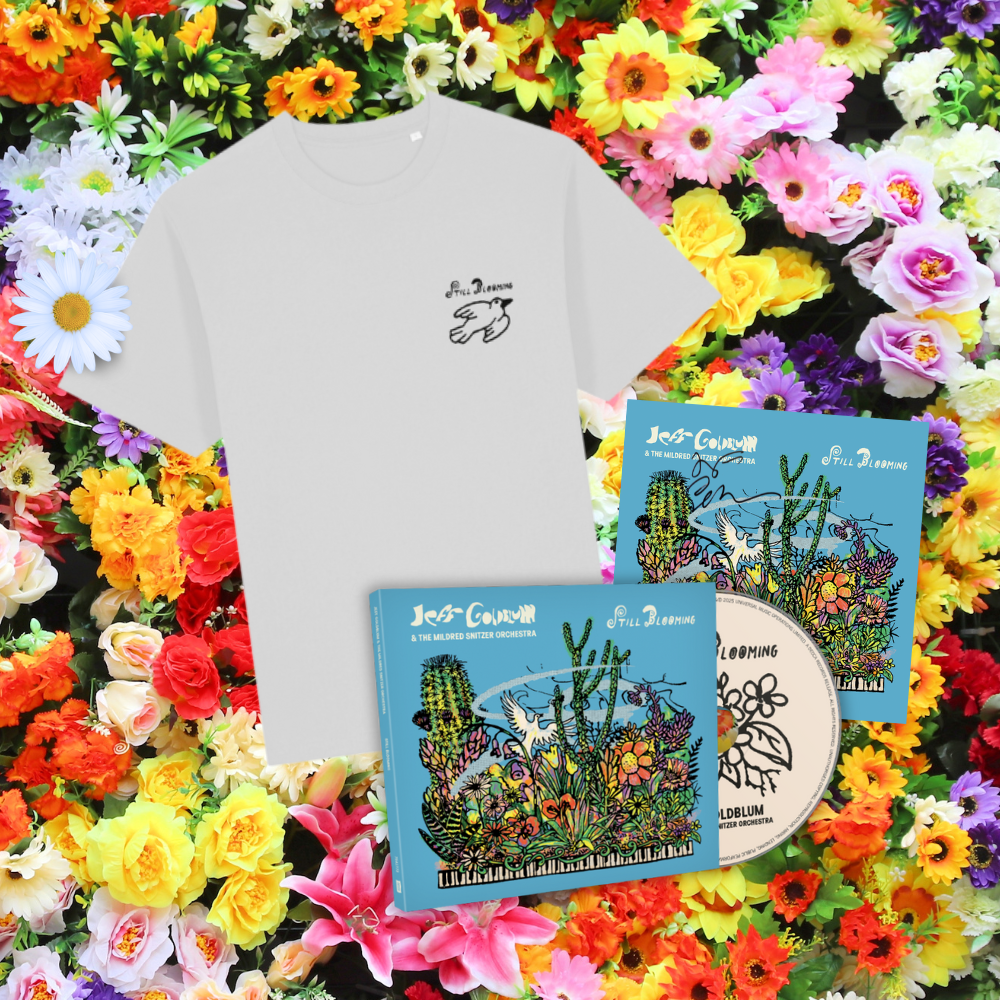 Still Blooming T-shirt + Still Blooming CD (Signed) - Jeff Goldblum